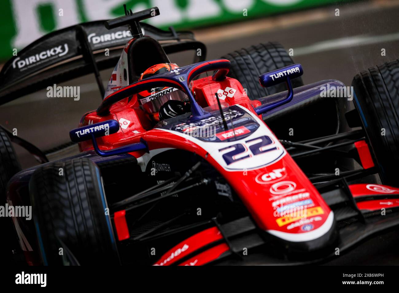 22 VERSCHOOR Richard (nld), Trident, Dallara F2 2024, action during the ...