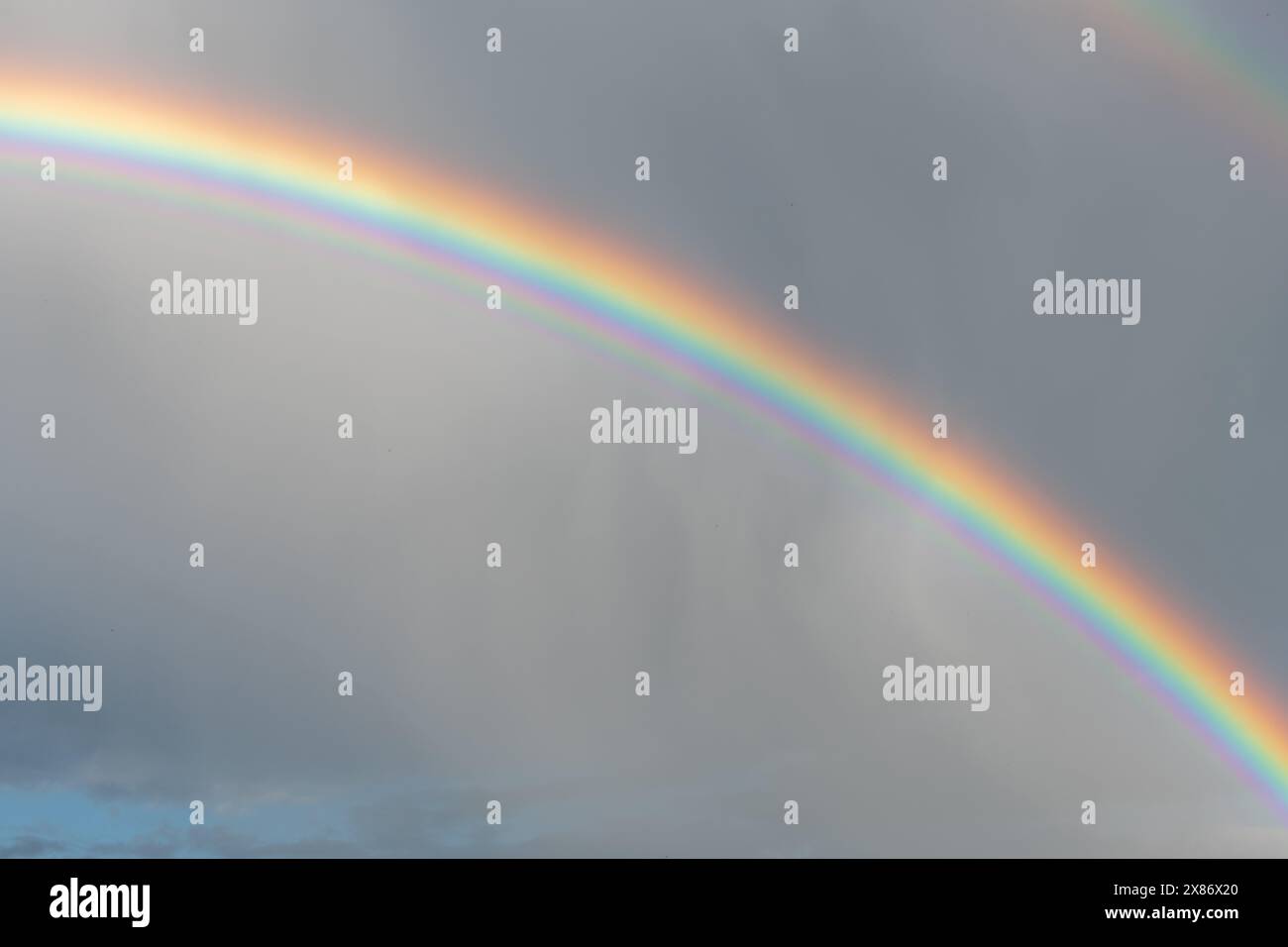 Spectrum of light appearing in the sky hi-res stock photography and ...