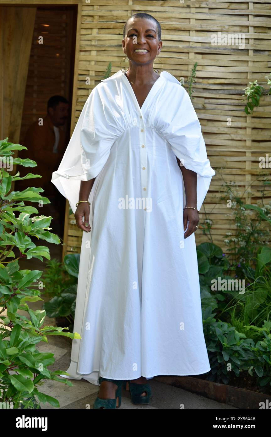 20 May 2024. London, UK. Adjoa Andoh at the 2024 RHS Chelsea Flower ...
