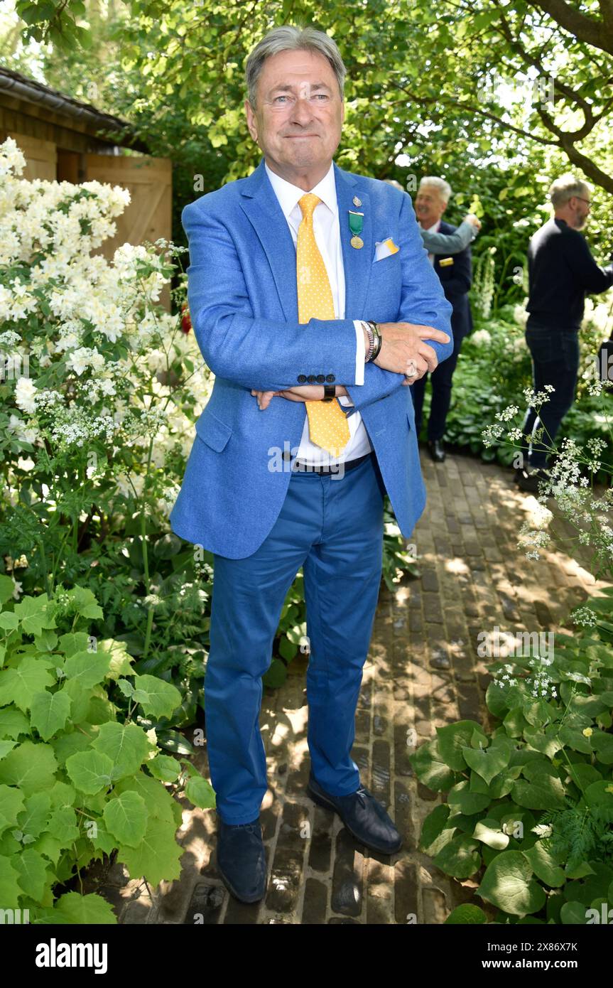 20 May 2024. London, UK. Alan Titchmarsh at the 2024 RHS Chelsea Flower ...