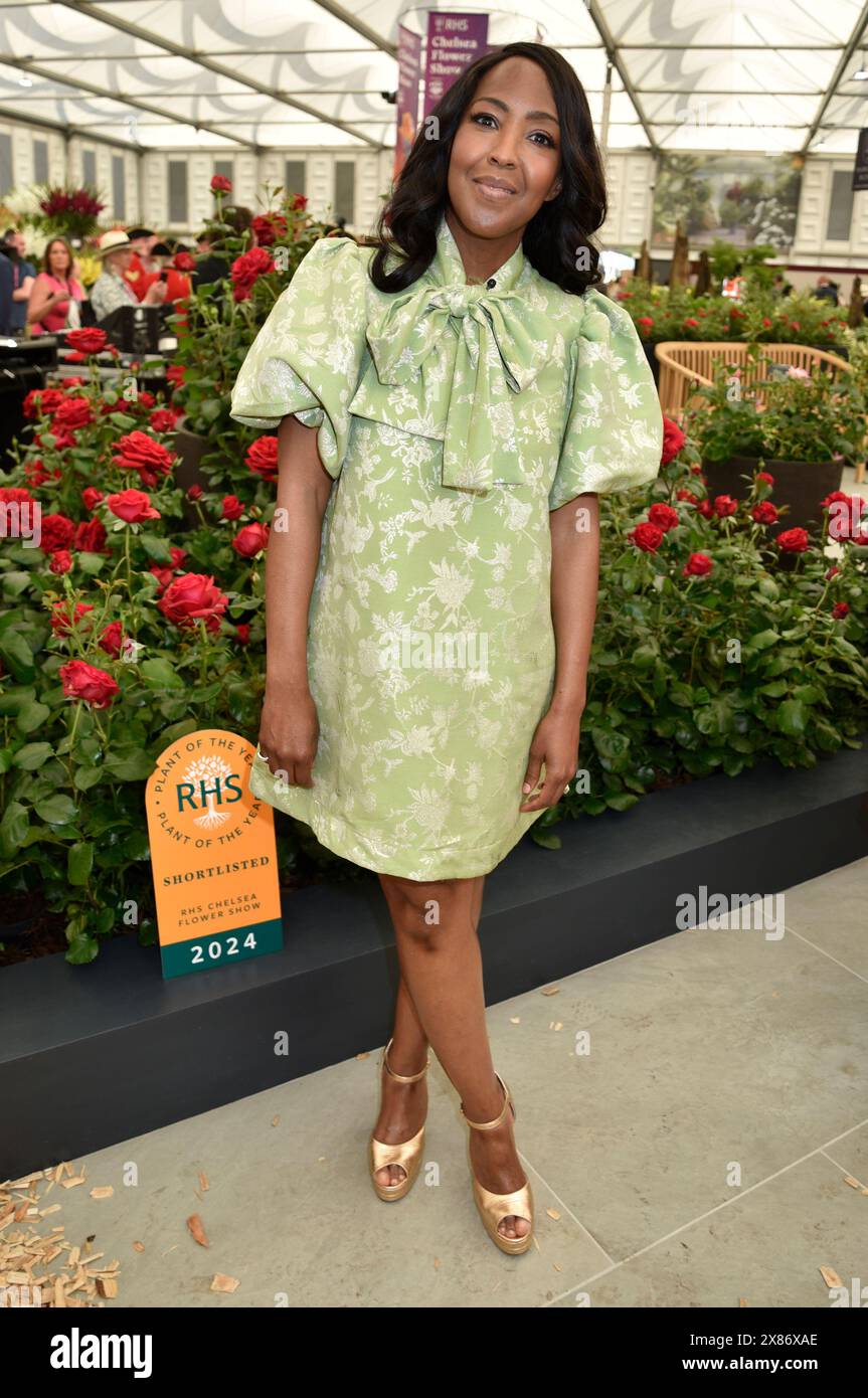 20 May 2024. London, UK. Angelica Bell at the 2024 RHS Chelsea Flower ...