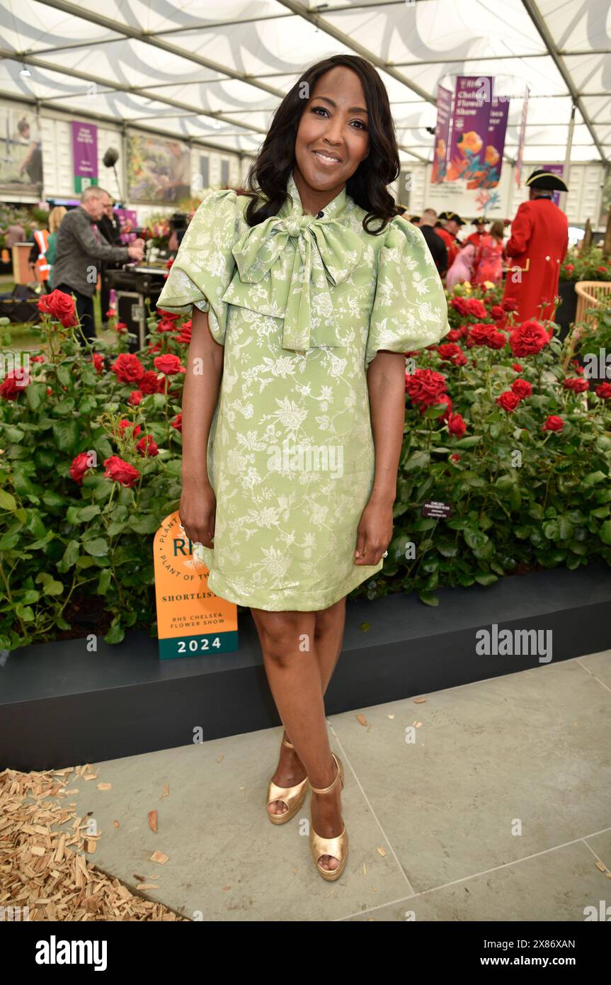 20 May 2024. London, UK. Angelica Bell at the 2024 RHS Chelsea Flower ...