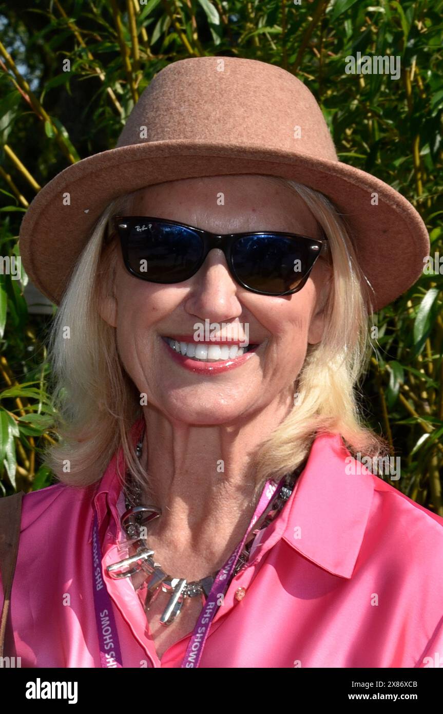 20 May 2024. London, UK. Anneka Rice at the 2024 RHS Chelsea Flower ...