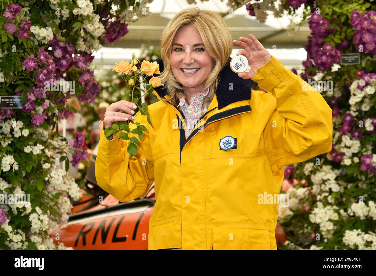 20 May 2024. London, UK. Anthea Turner at the 2024 RHS Chelsea Flower ...