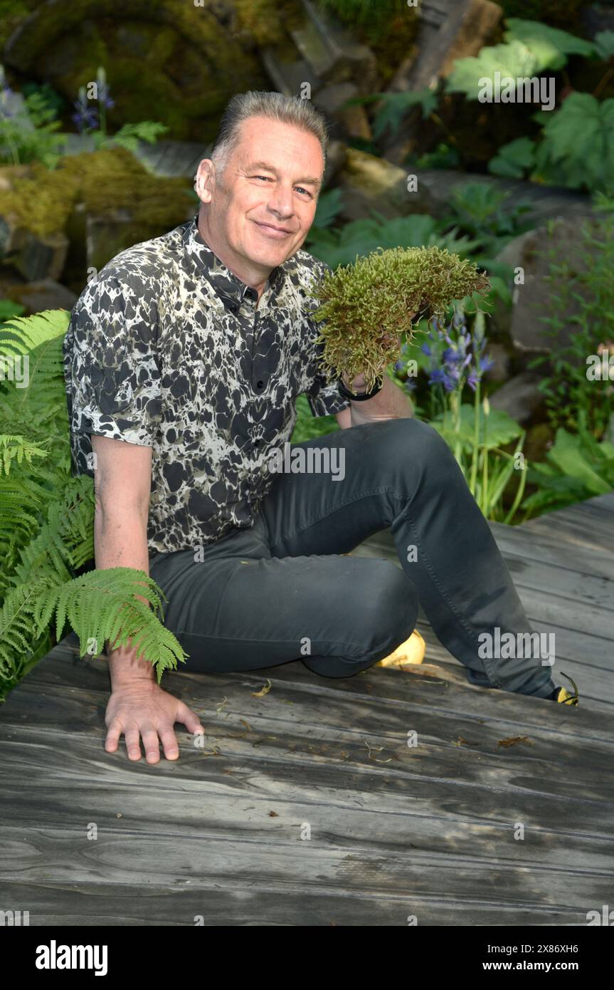 20 May 2024. London, UK. Chris Packham at the 2024 RHS Chelsea Flower ...