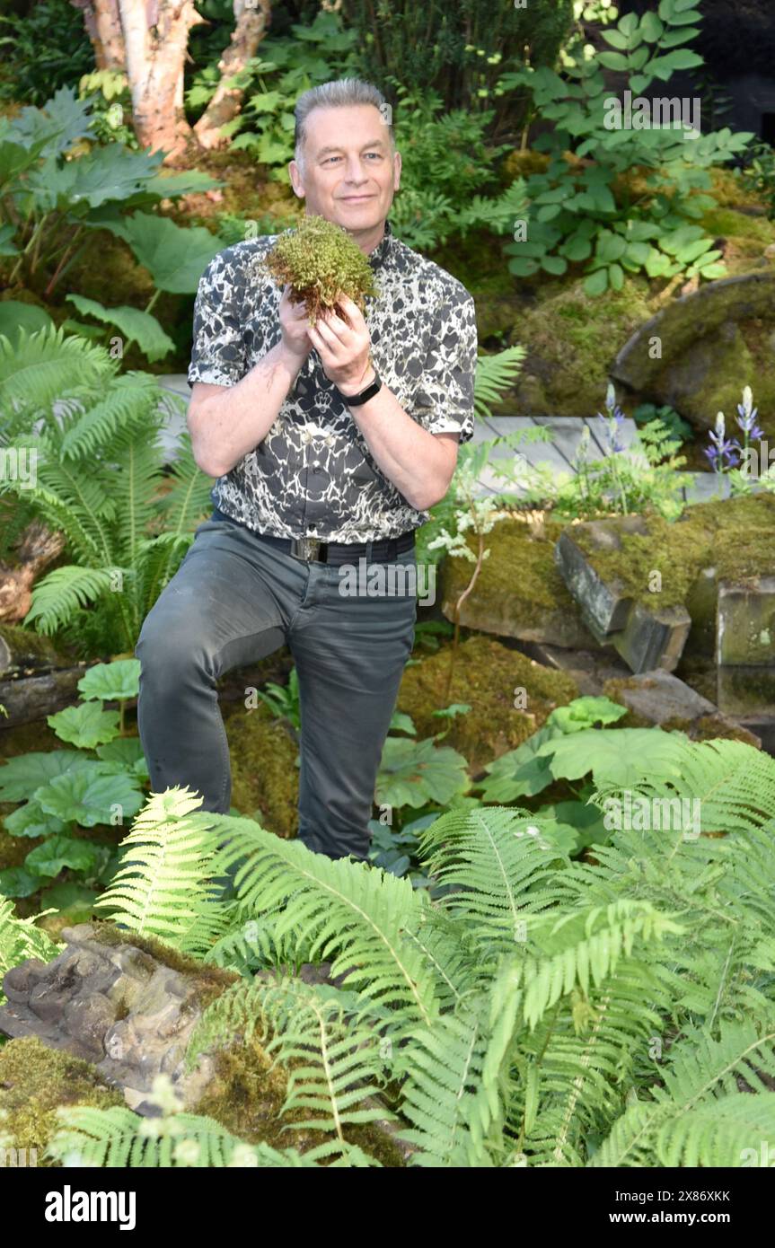 20 May 2024. London, UK. Chris Packham at the 2024 RHS Chelsea Flower ...