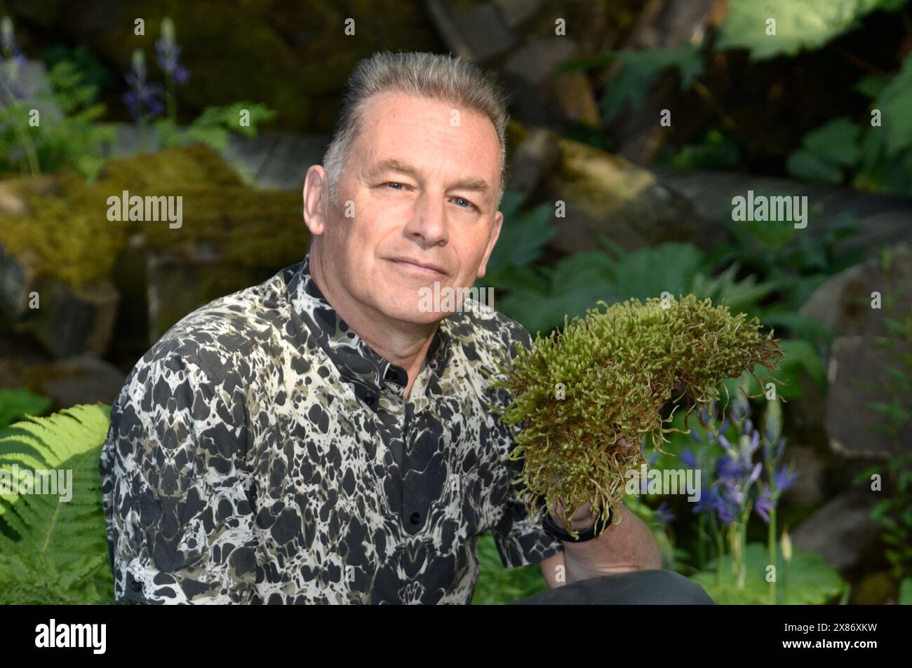 20 May 2024. London, UK. Chris Packham at the 2024 RHS Chelsea Flower ...
