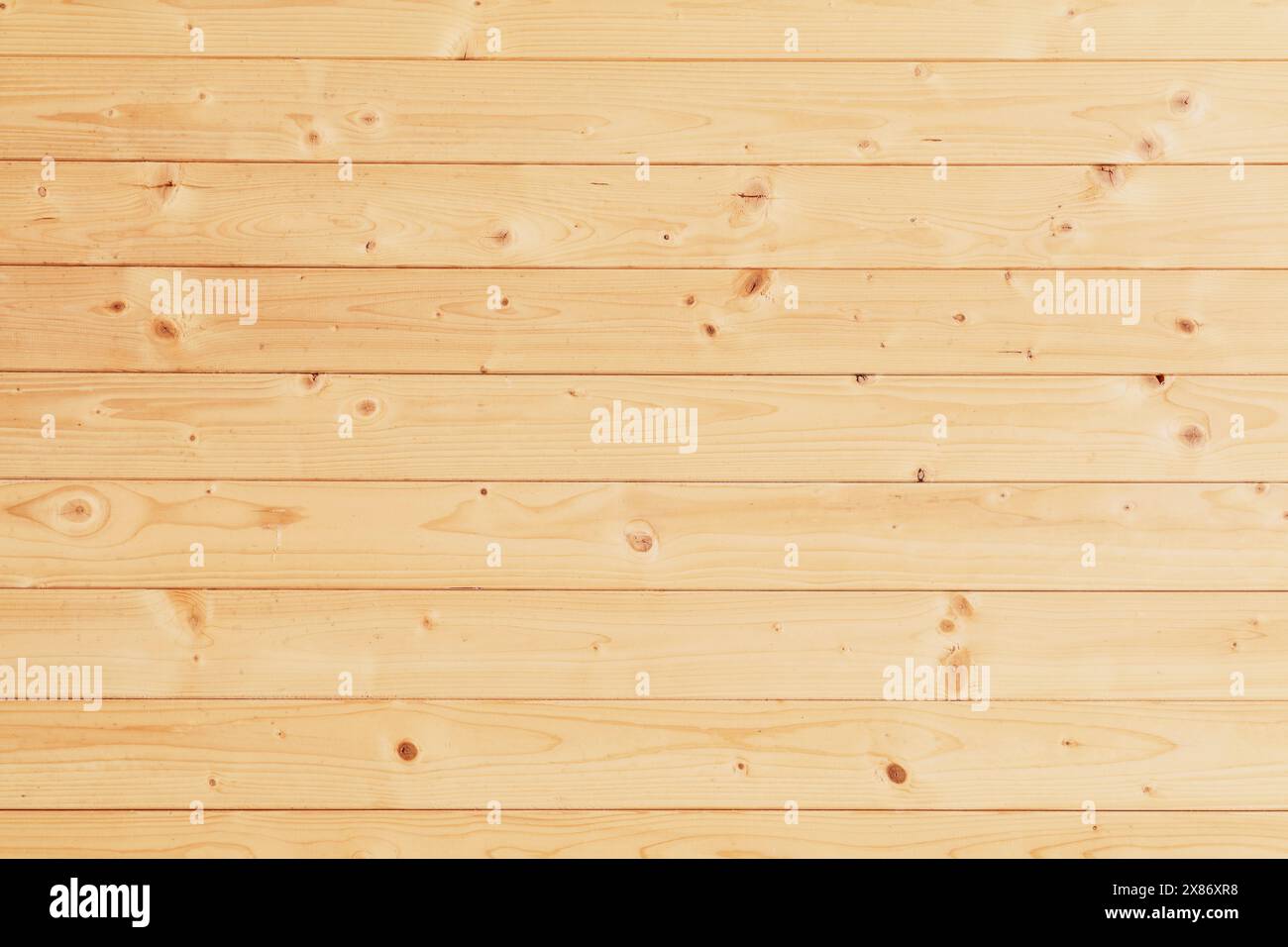 Pine wood wall light brown background. Pine boards building paneling ...