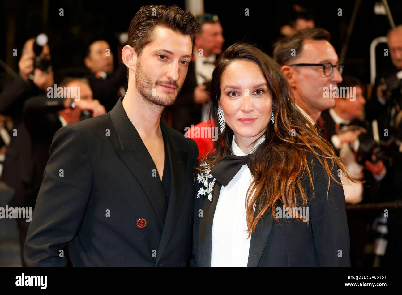 Pierre Niney und Anais Demoustier bei der Premiere des Kinofilms 'Le ...