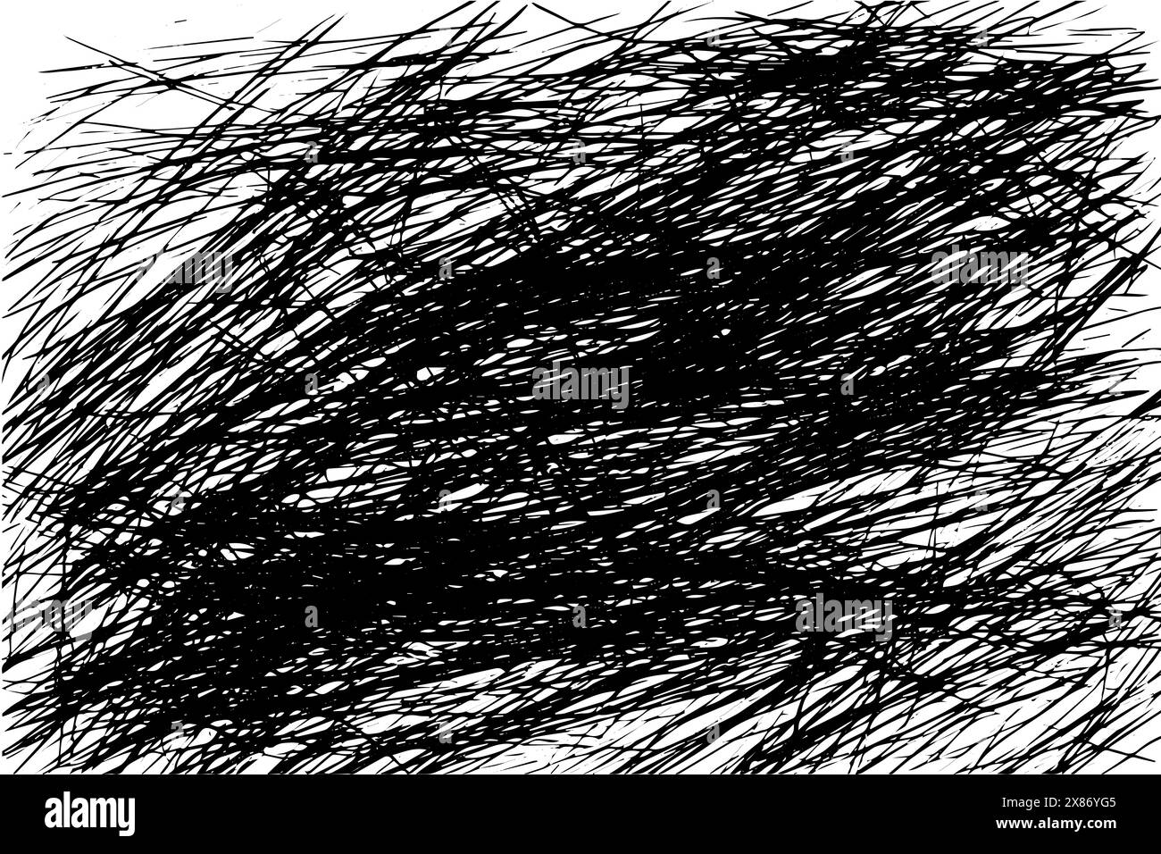 Scribble grunge texture. Square abstract background design. Line vector ...