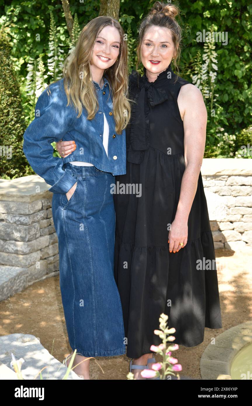 20 May 2024. London, UK. Ruth Gemmell (R) and Hannah Dodd (L) at the ...