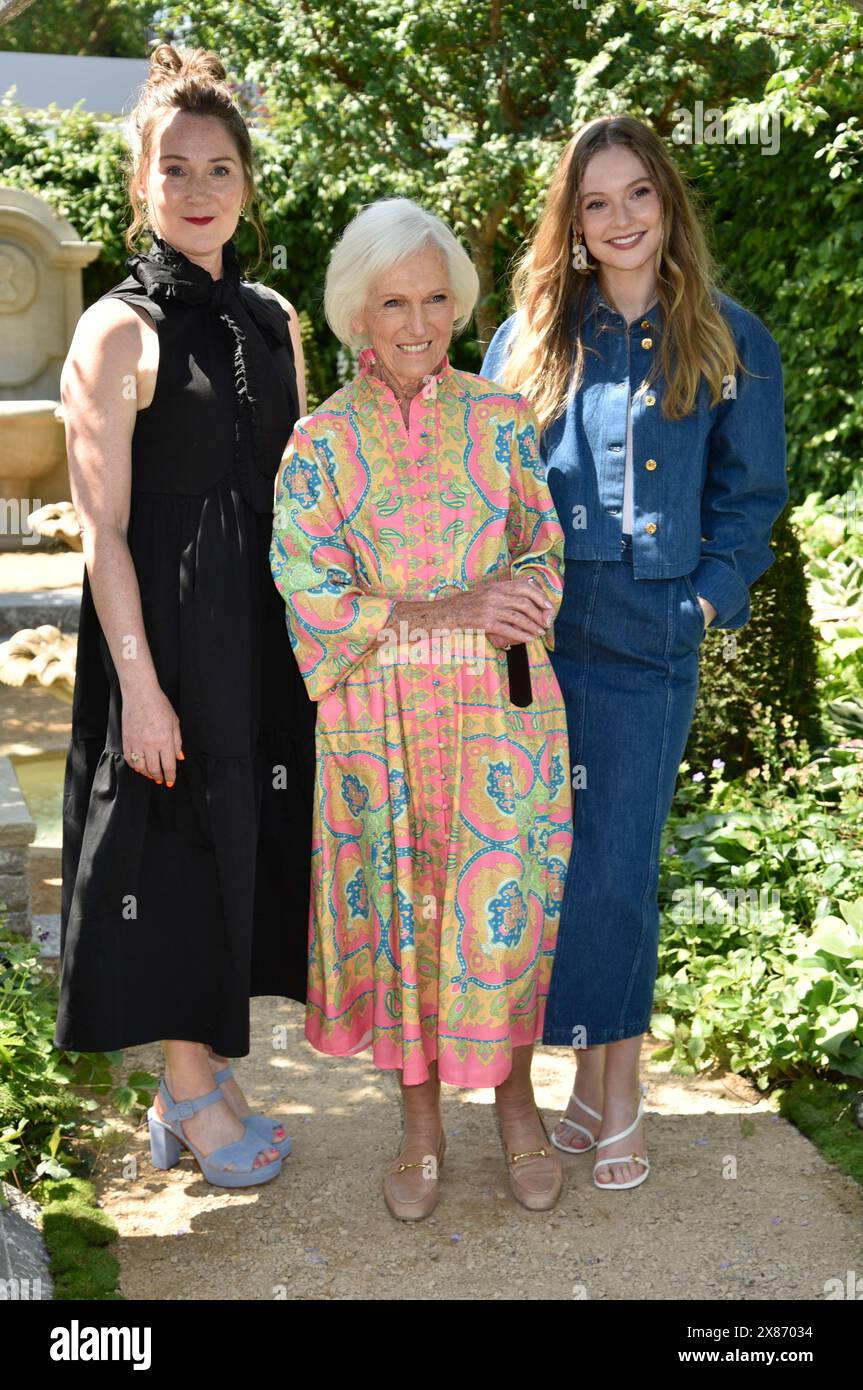 20 May 2024. London, UK. Ruth Gemmell, Mary Berry & Hannah Dodd at the ...