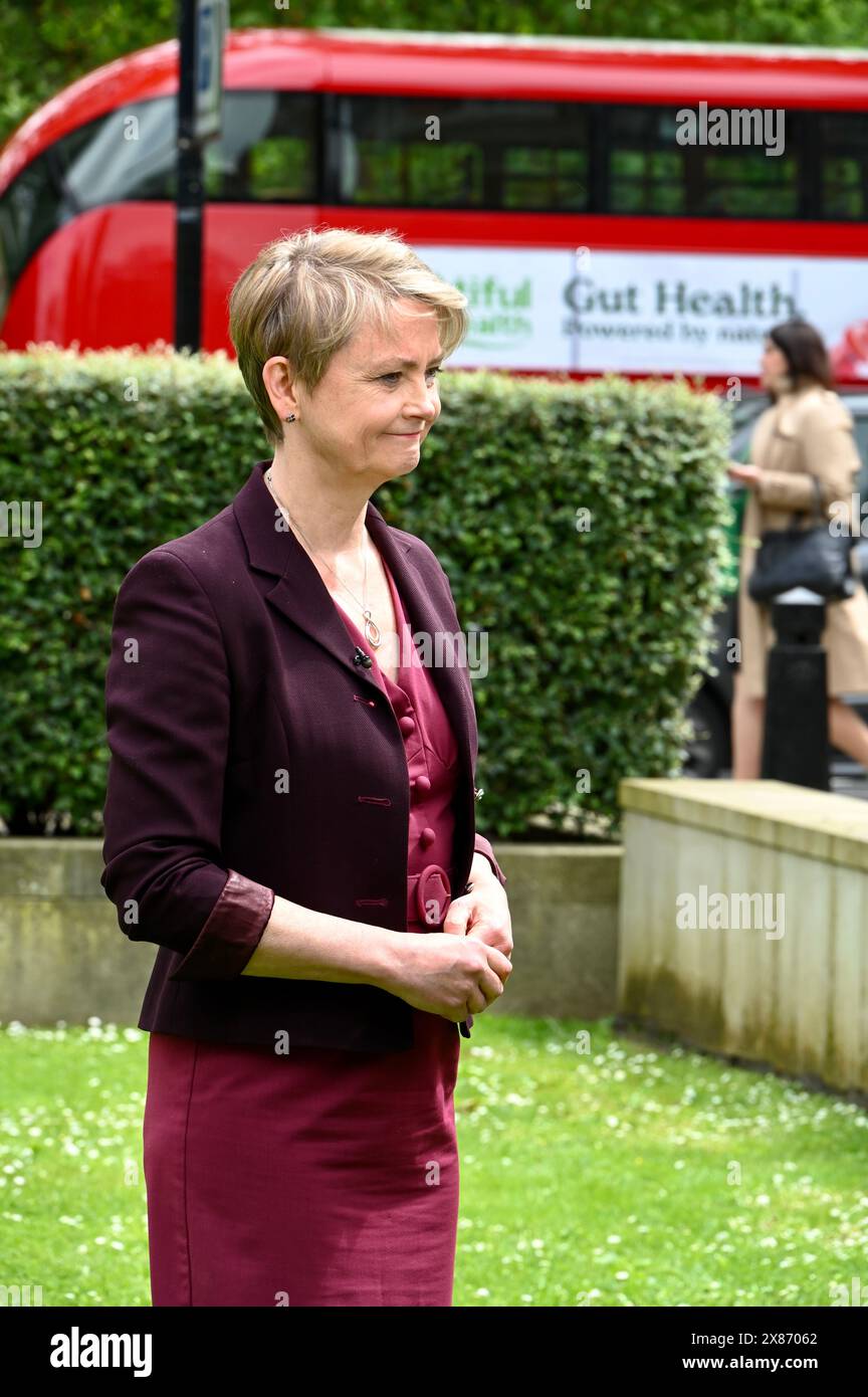 London, UK. Seasoned Politician, Shadow Home Secretary Yvette Cooper ...