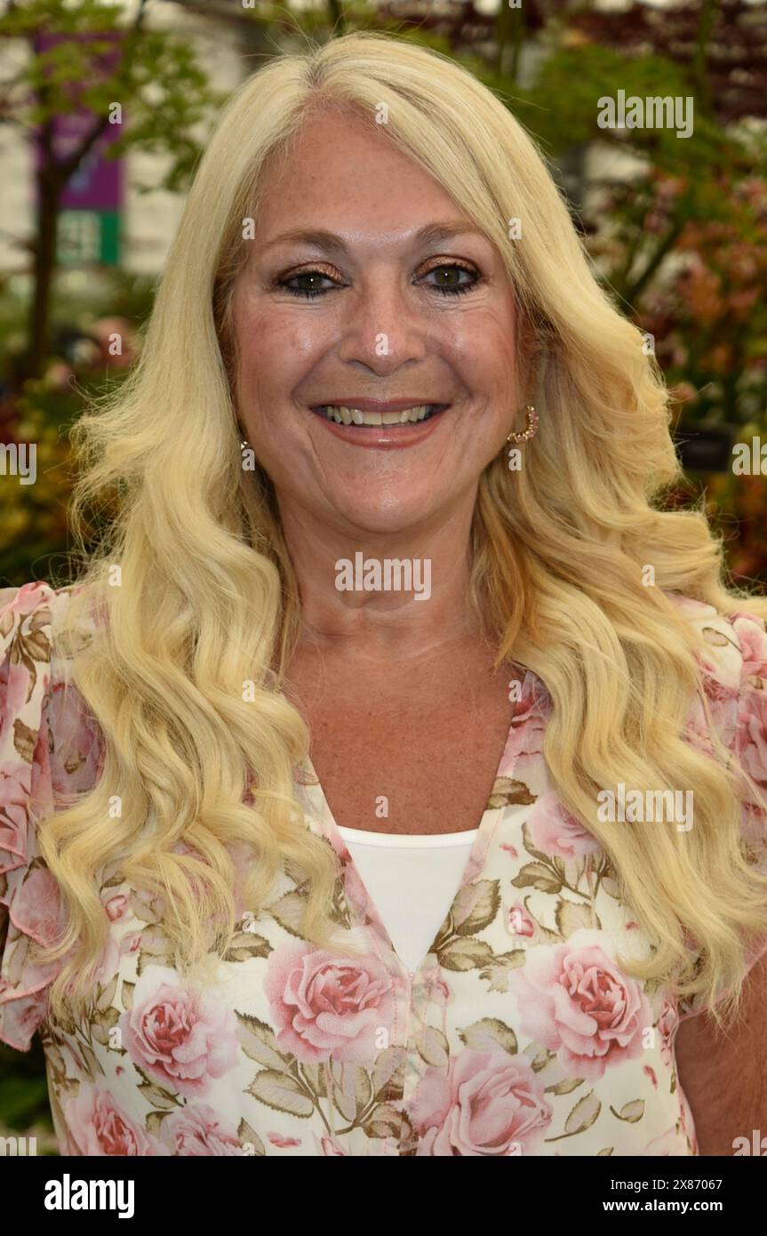20 May 2024. London, UK. Vanessa Feltz at the 2024 RHS Chelsea Flower ...