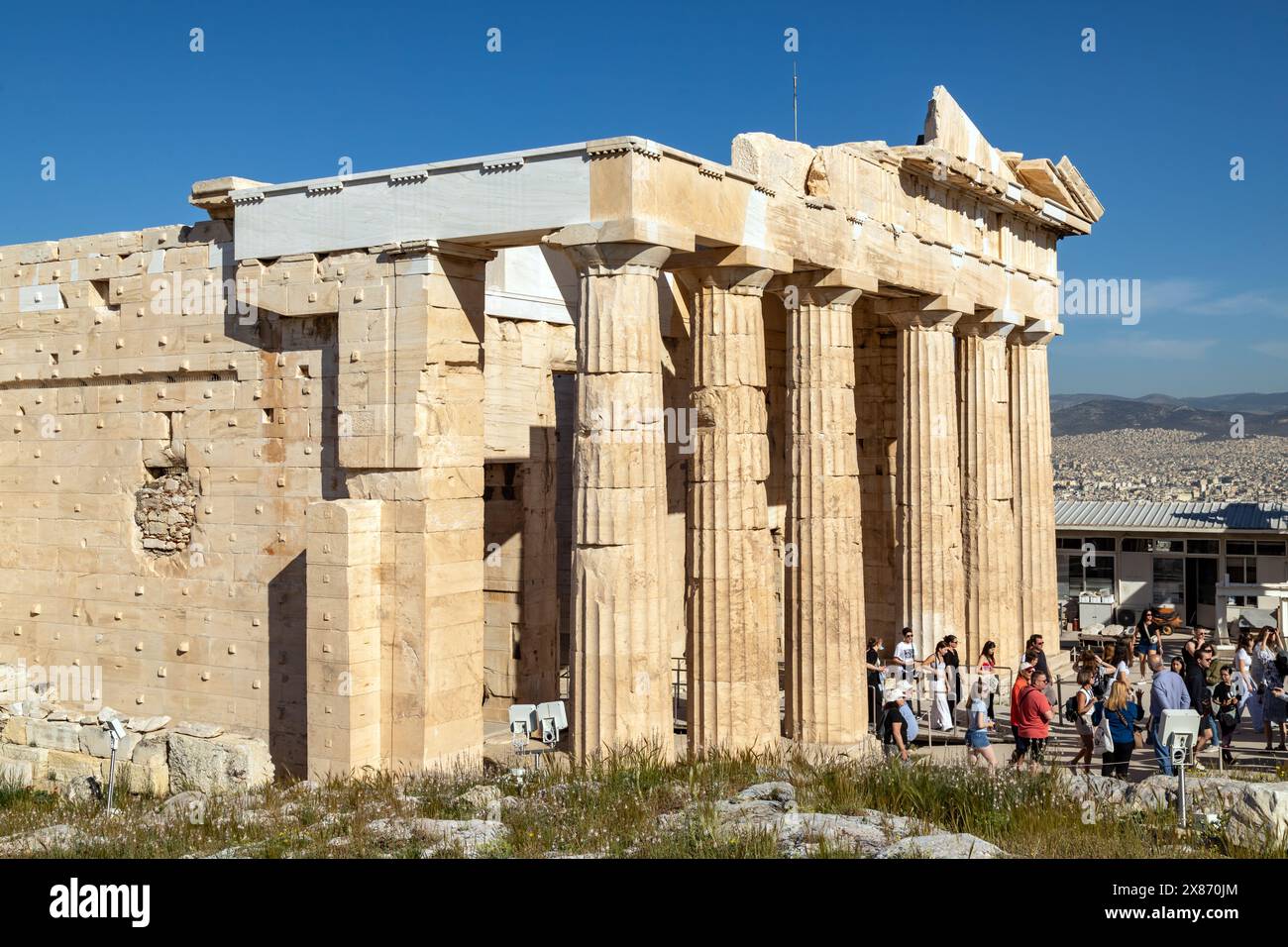 The Propylaea, The Acropolis of Athens, Athens (Athina), Central Athens ...