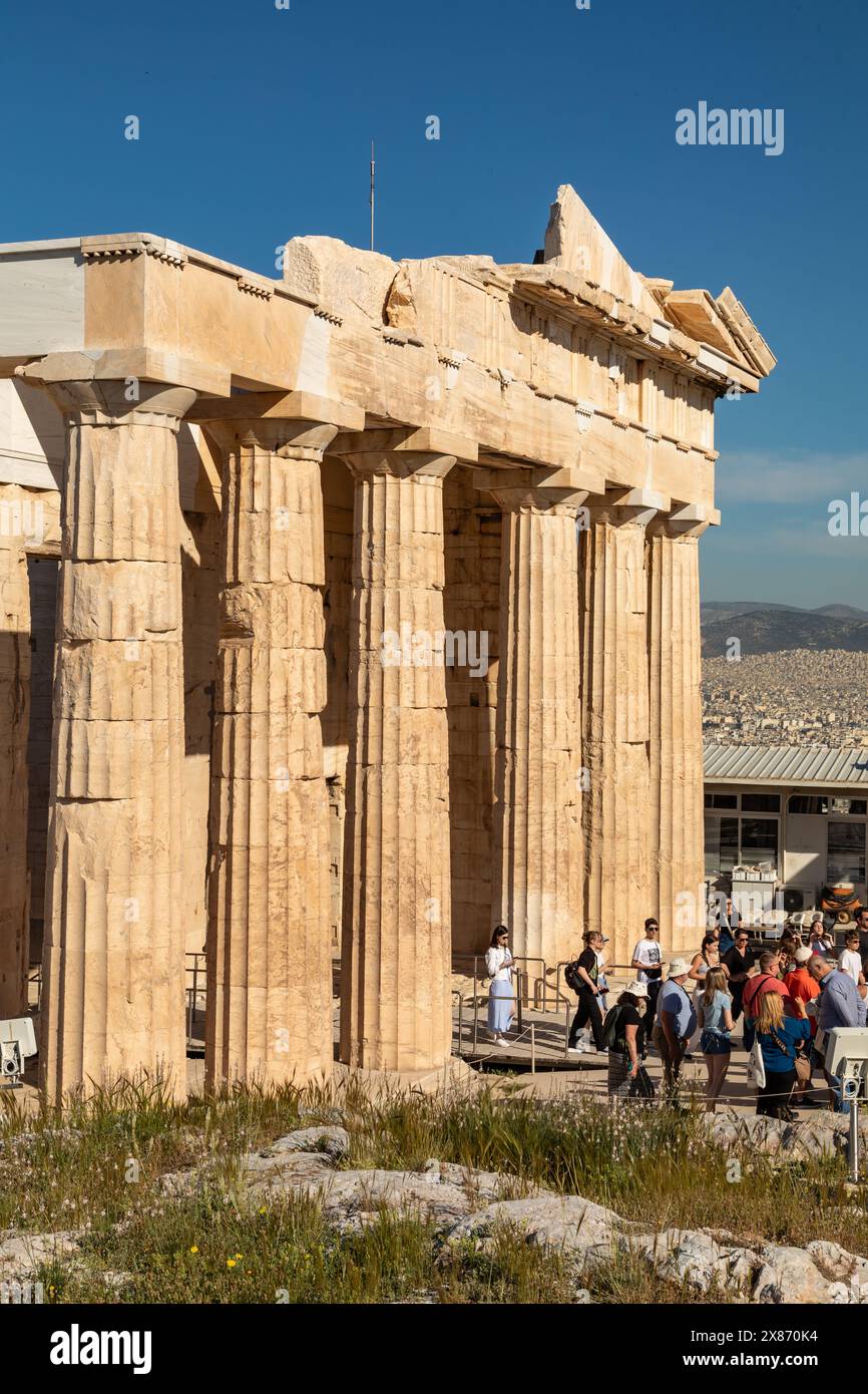 The Propylaea, The Acropolis of Athens, Athens (Athina), Central Athens ...