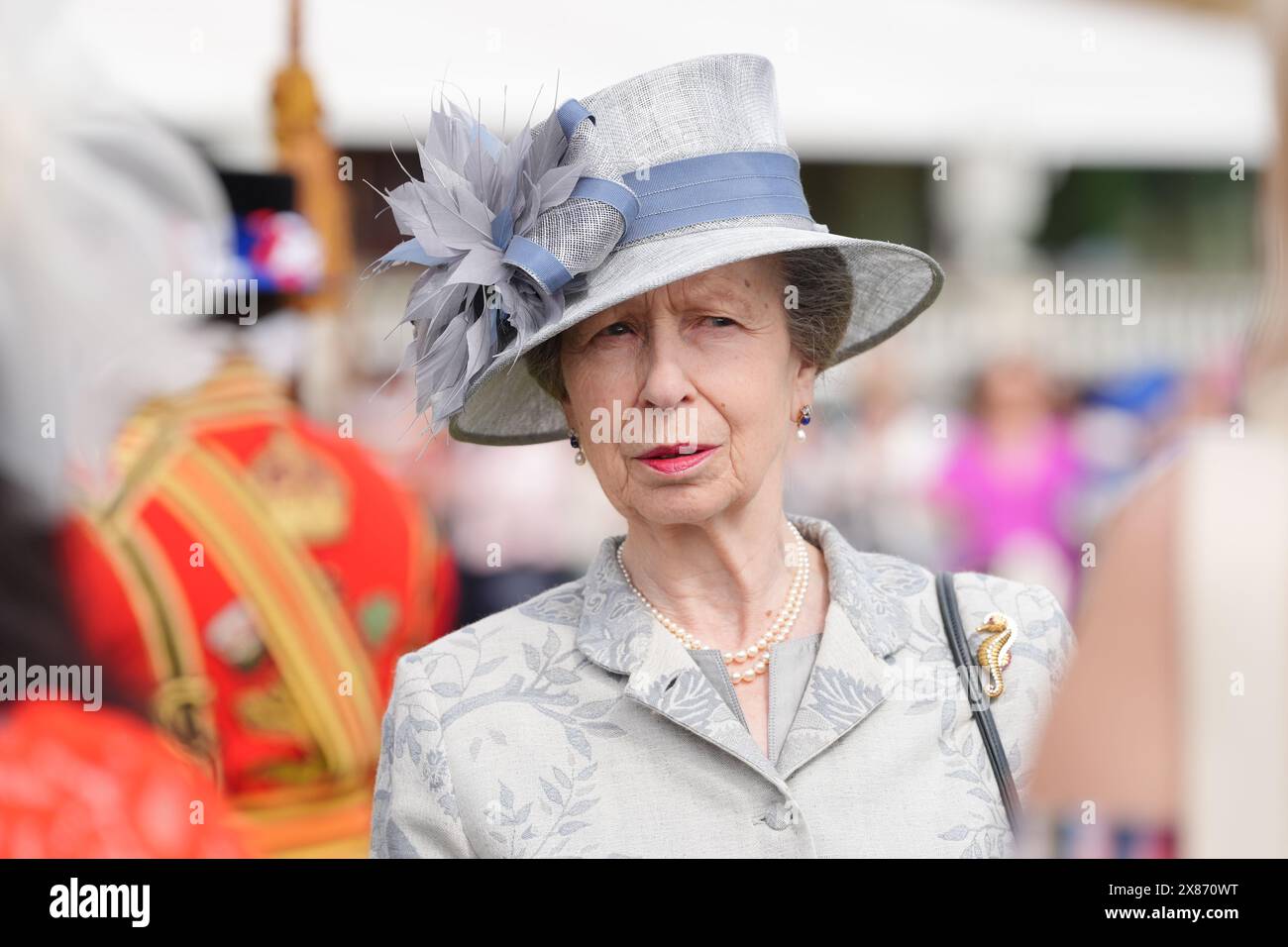 The Princess Royal meets guests during the Sovereign's Royal National ...