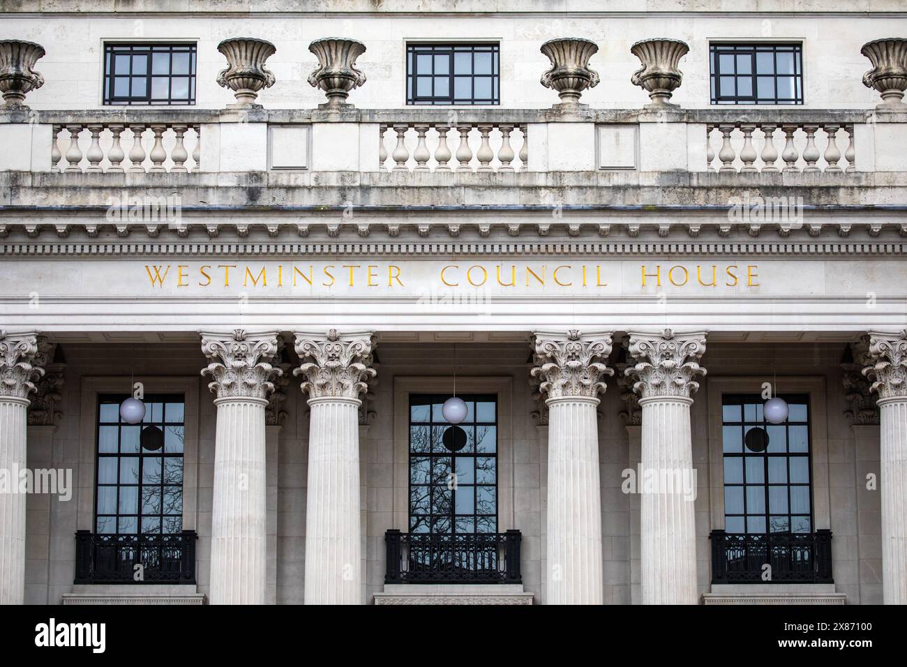 The exterior of the Westminster Council House building, which is home ...