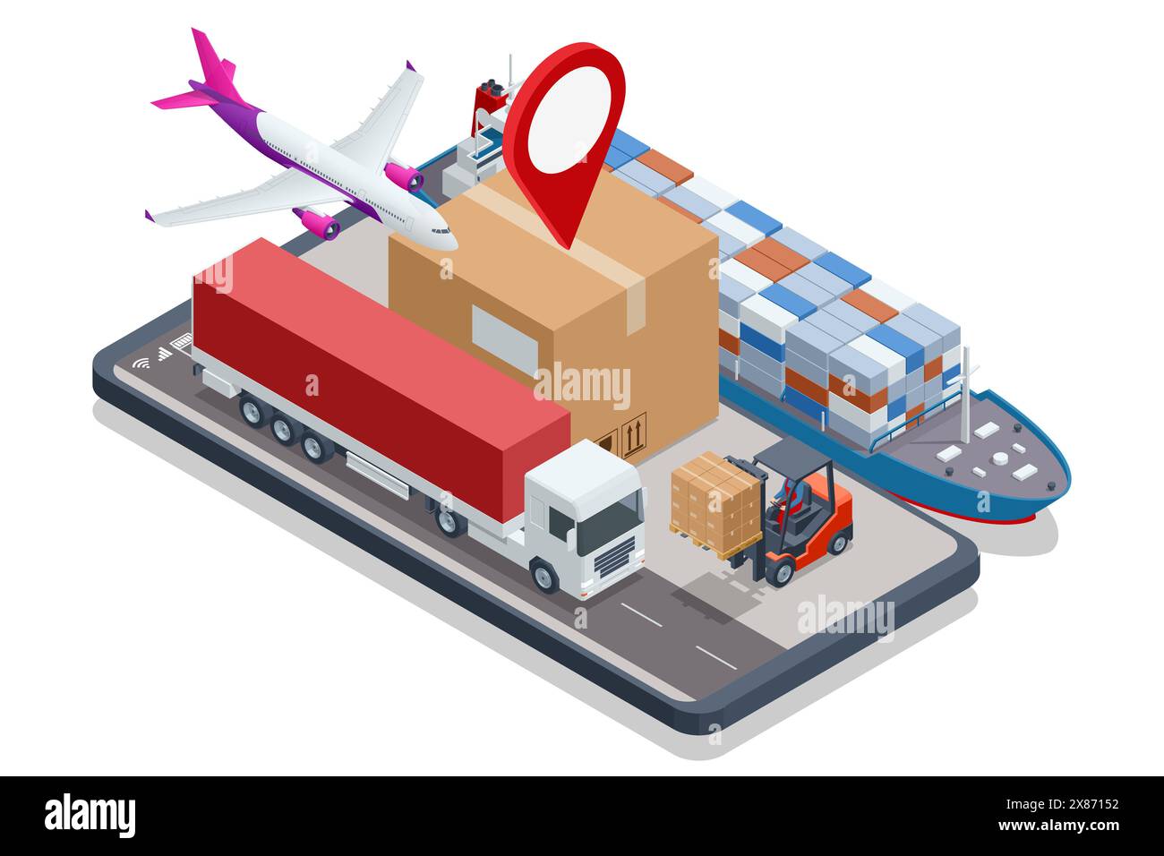 Multimodal rail network Stock Vector Images - Alamy