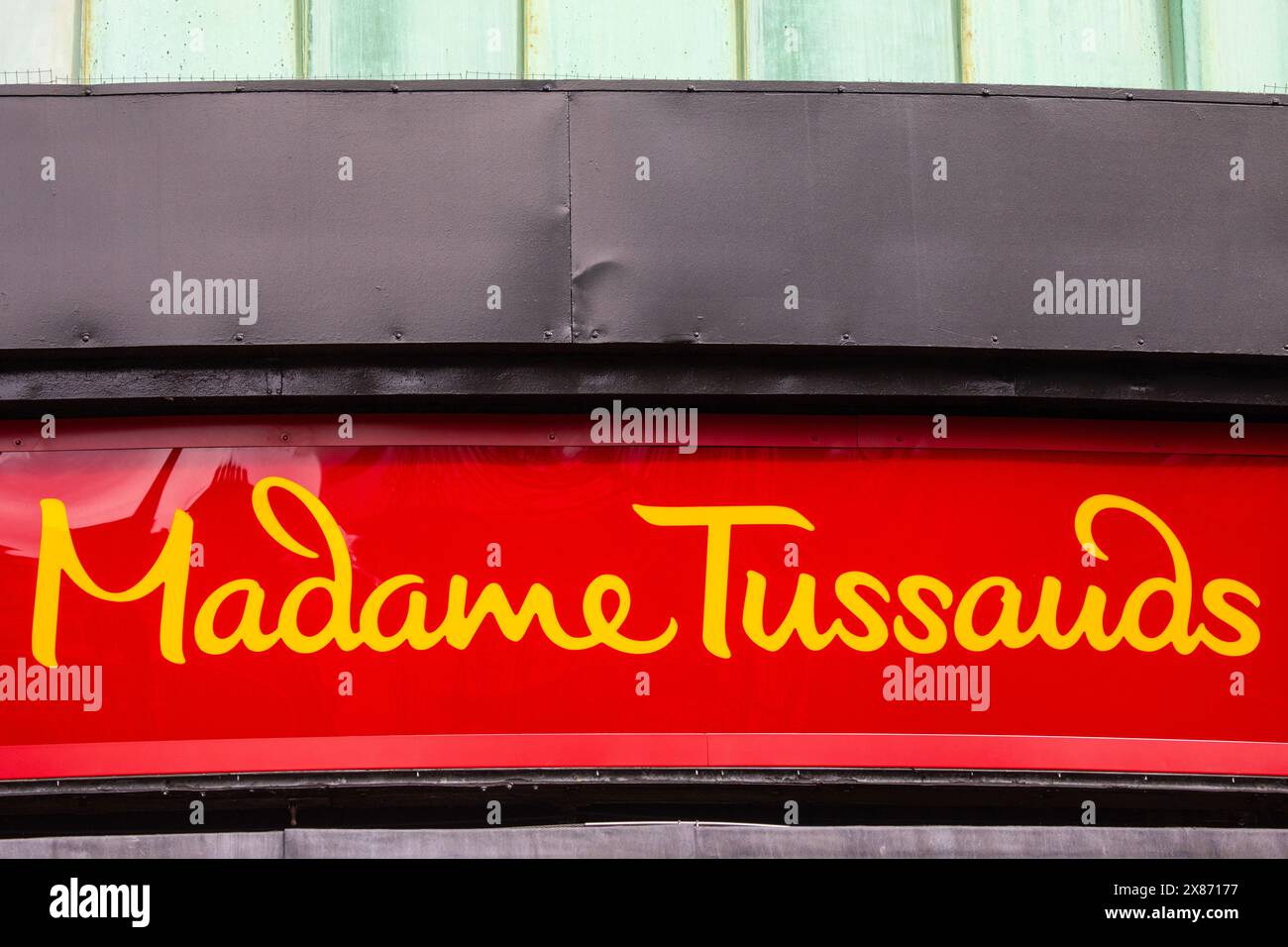 London, UK - March 4th 2024: A sign on the exterior of the world famous ...