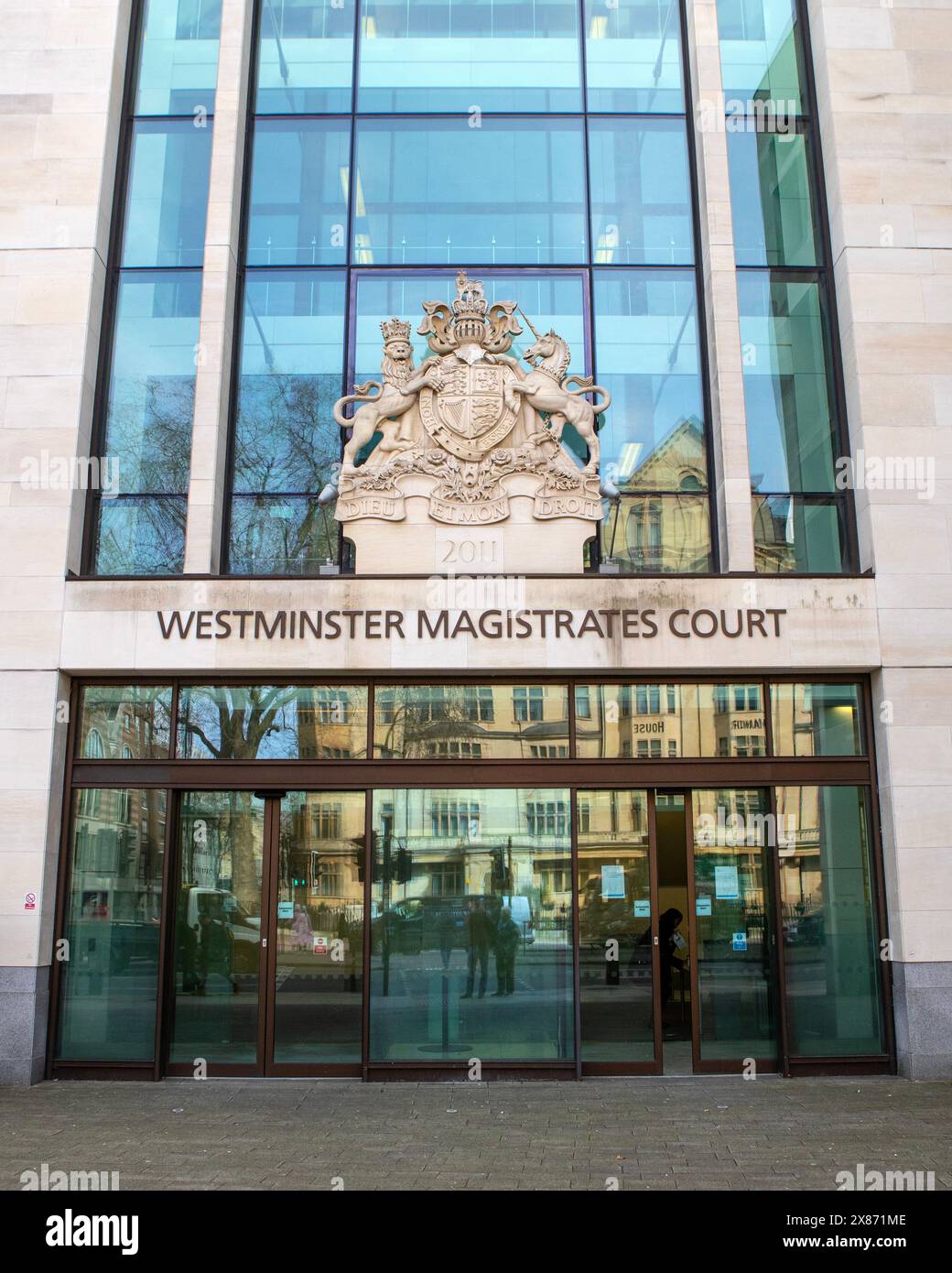 London, UK - March 4th 2024: The exterior of Westminster Magistrates ...