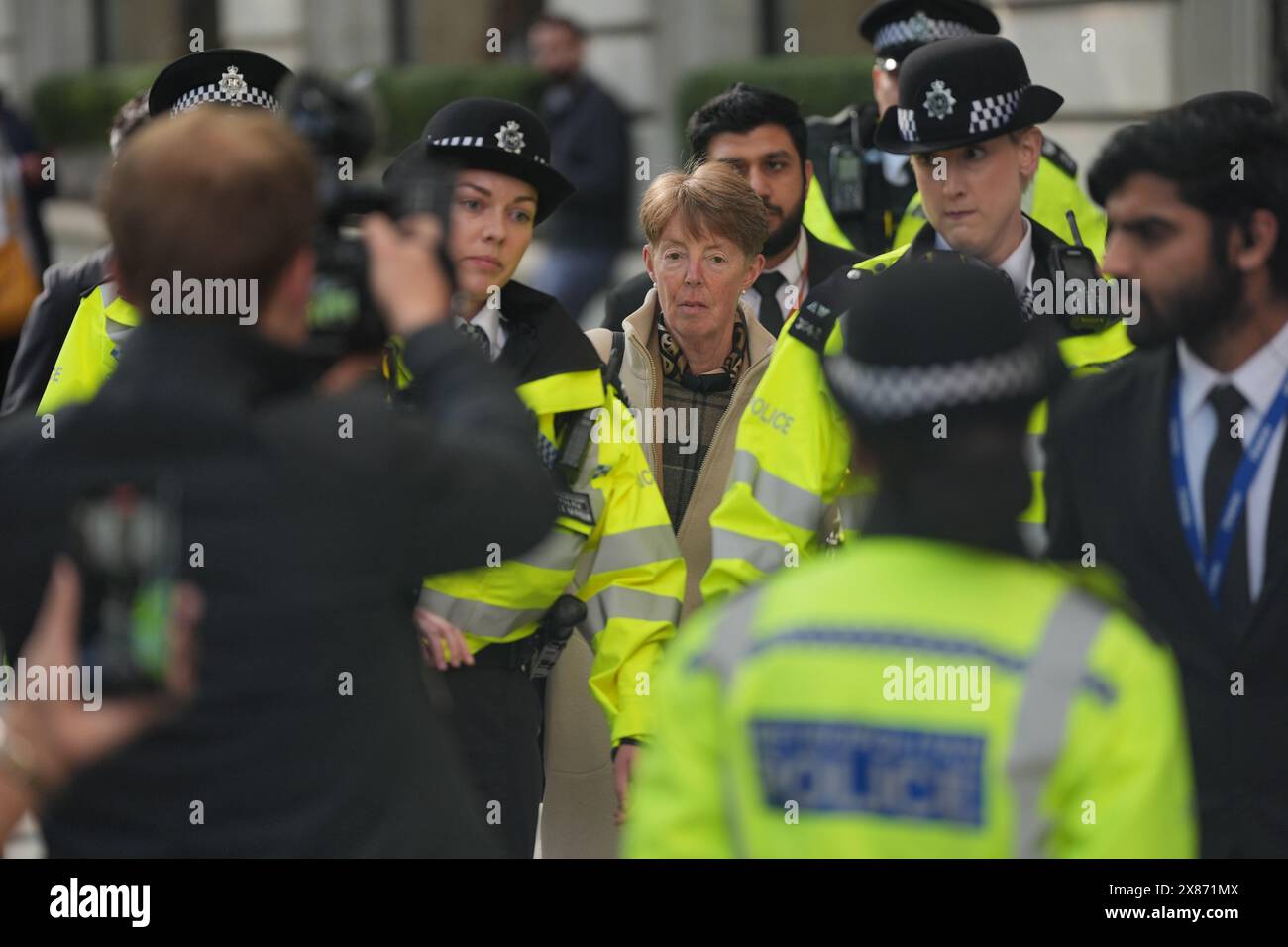 Former Post Office boss Paula Vennells leaves after her second day of ...