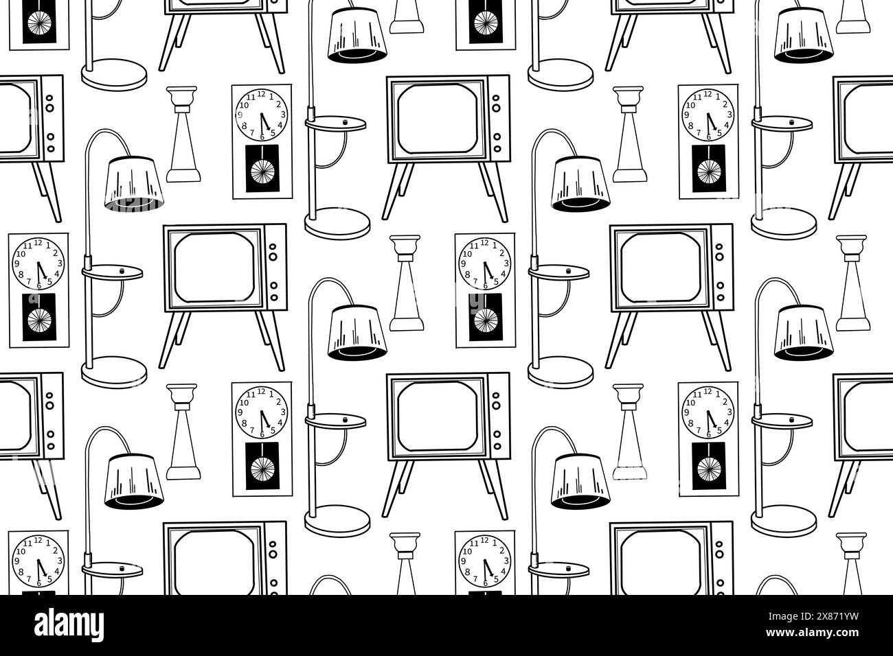 Carpet on floor sofa Stock Vector Images - Alamy