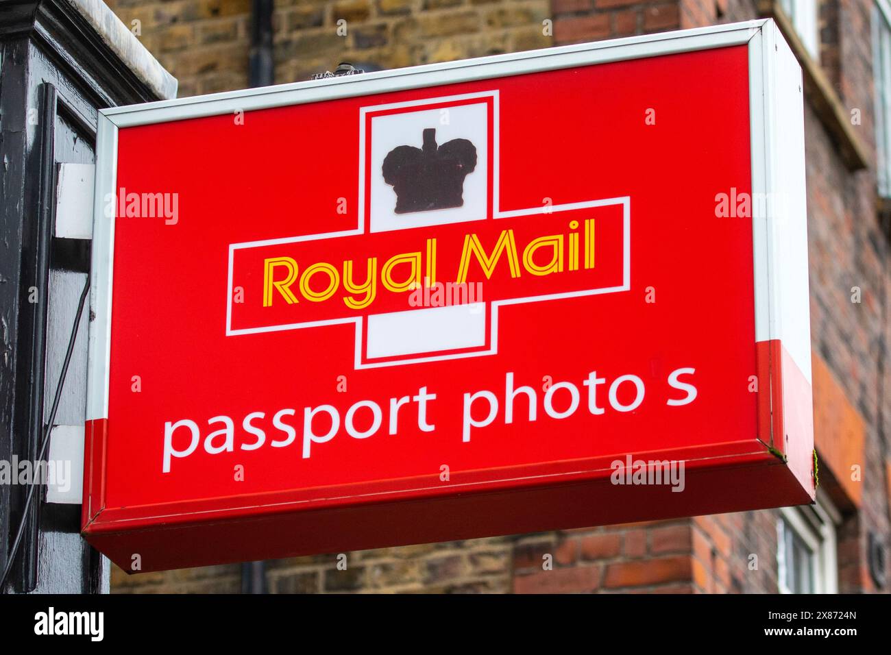 London, UK - March 4th 2024: A sign on the exterior of a shop in London ...