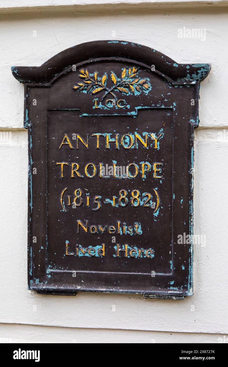 London, UK - March 4th 2024: A plaque on Montagu Square in London, UK ...