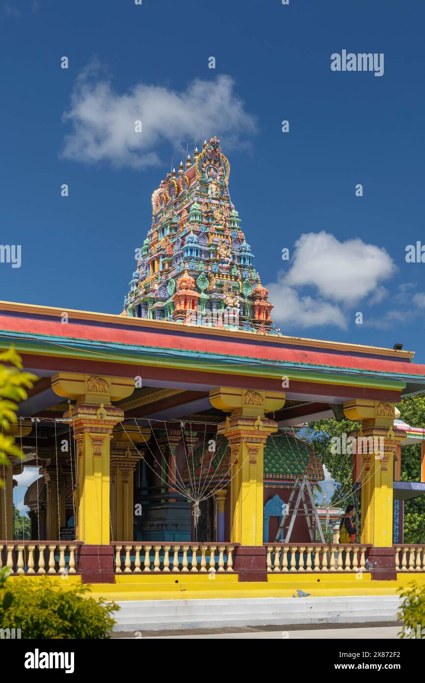 The Krishna Kaliya Hindu Temple in Lautoka, Fiji, South Pacific Stock ...