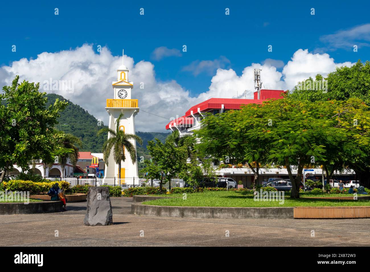 Samoa street hi-res stock photography and images - Alamy