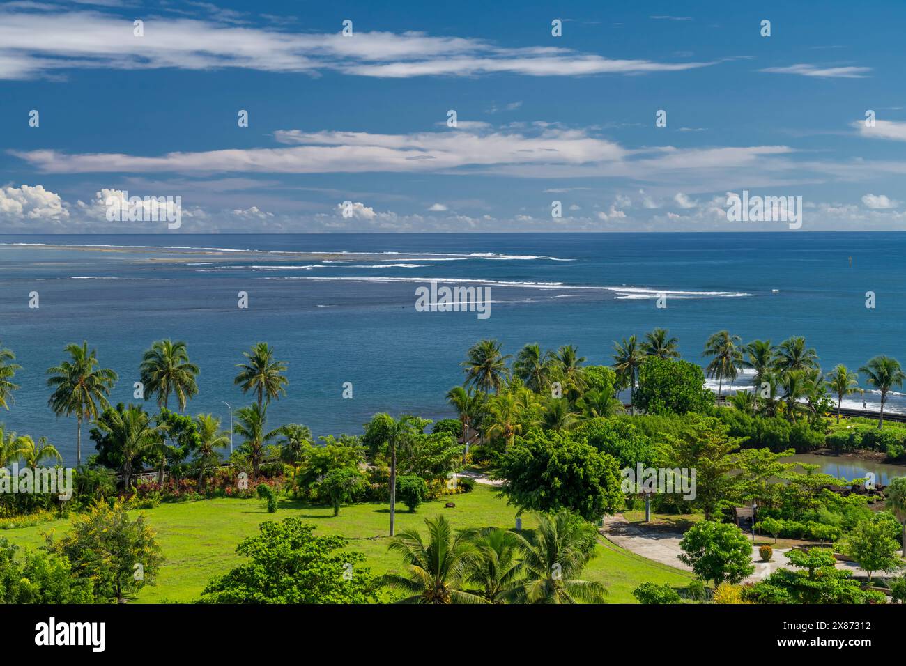 A waterfront park at Apia Samoa, South Pacific Stock Photo - Alamy