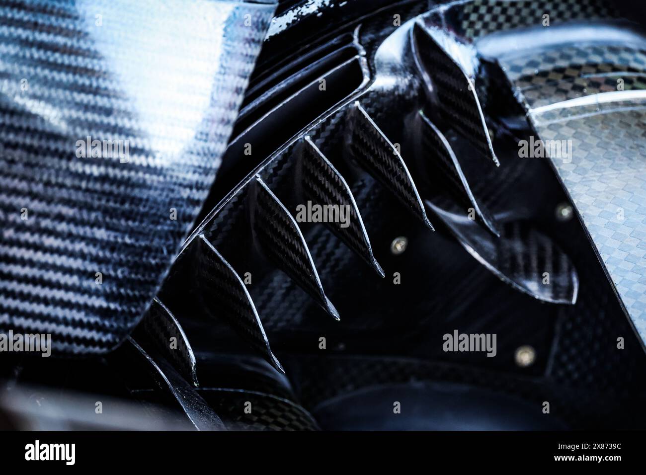 Monaco, Monaco. 23rd May, 2024. Alpine F1 Team A524, mechanical detail ...