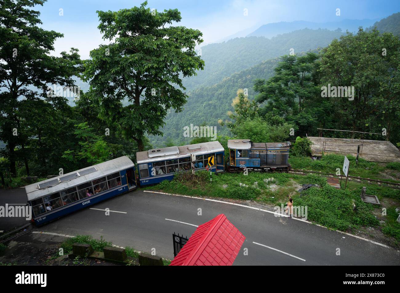 Darjeeling,West Bengal,India - 10th August 2023 : Darjeeling Himalayan ...