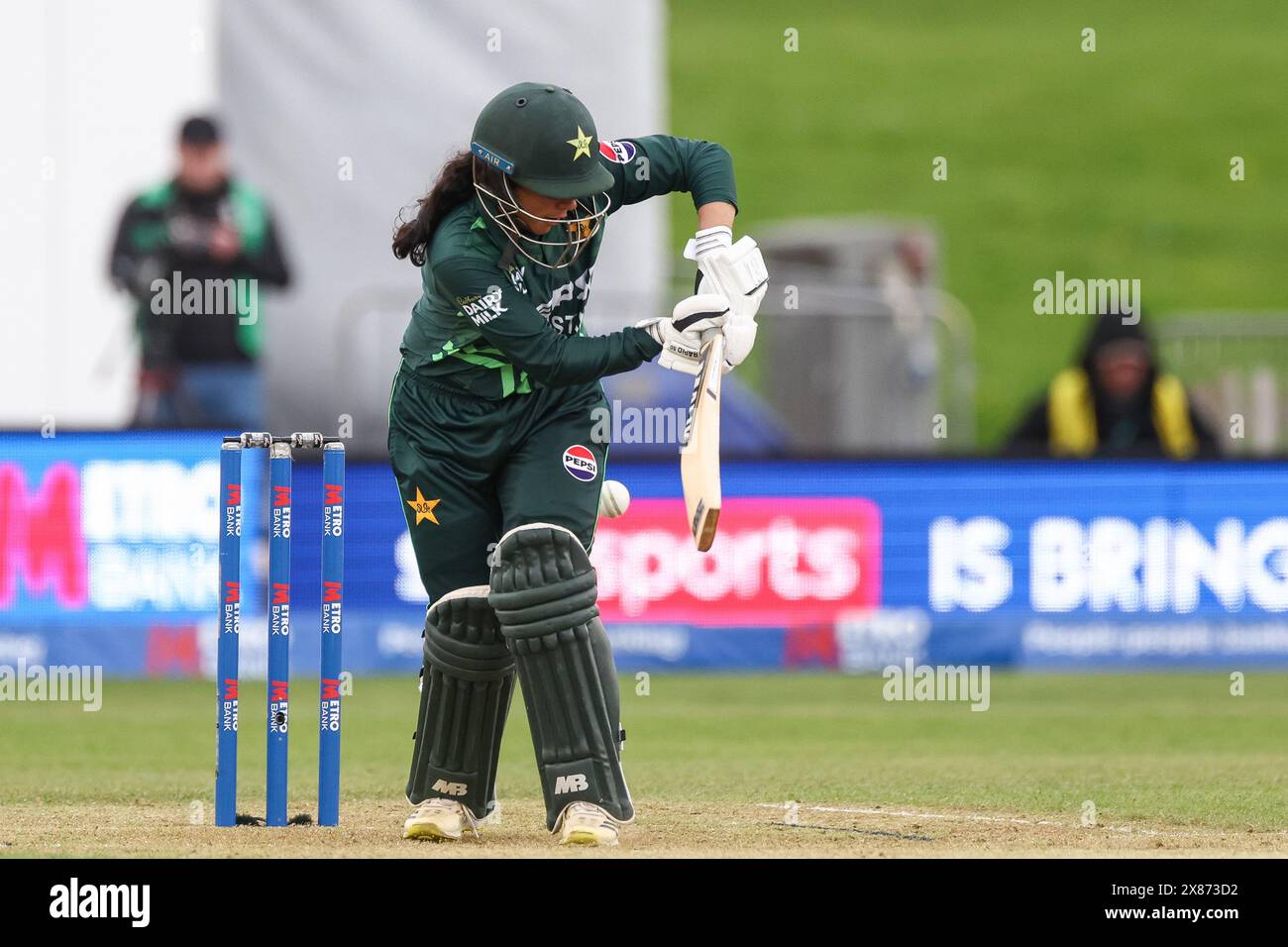 Derby, UK. 23rd May, 2024. Sadaf Shamas during the 1st Metro Bank Women ...
