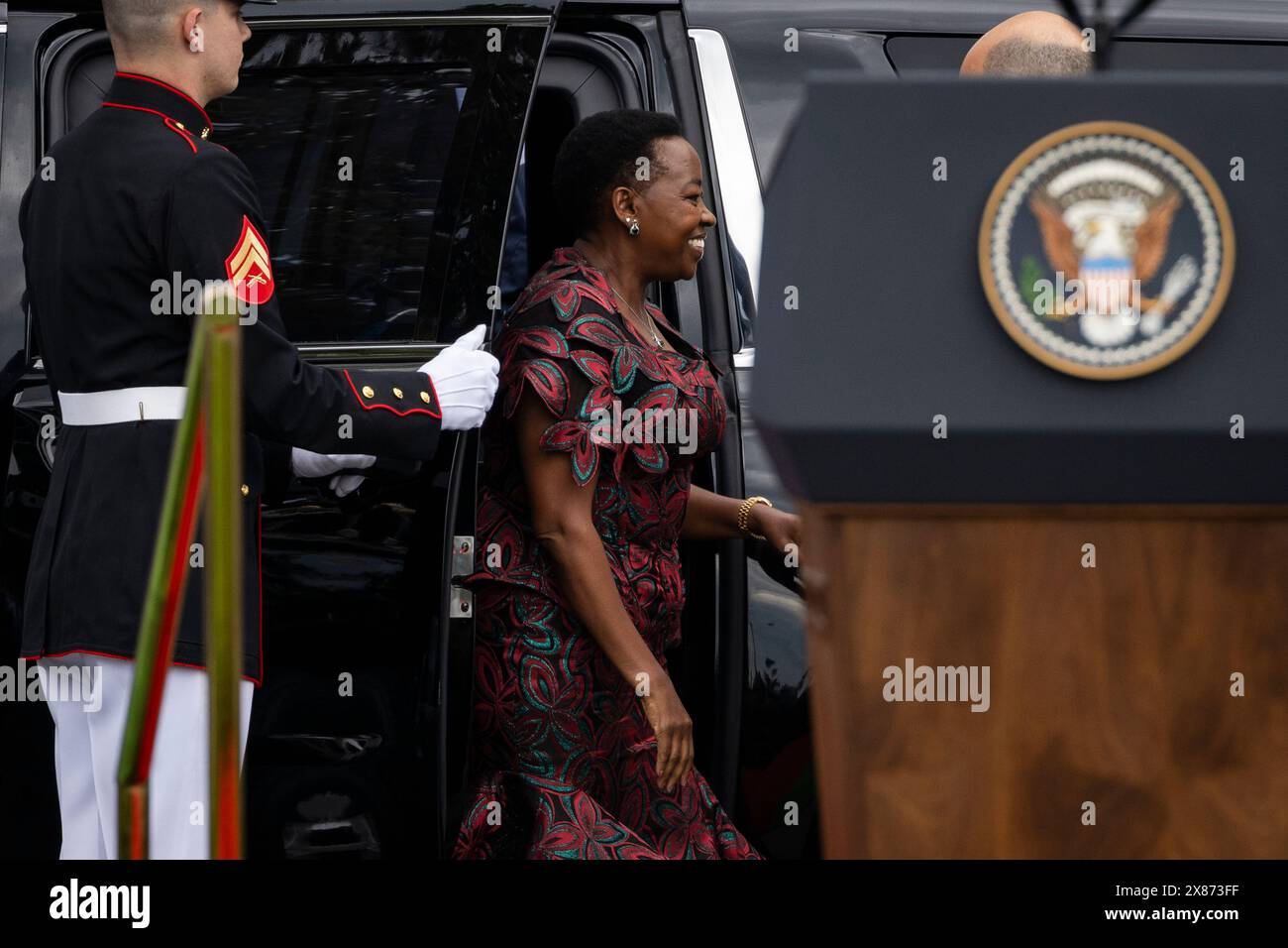 Washington, United States. 23rd May, 2024. Kenyan First Lady Rachel ...
