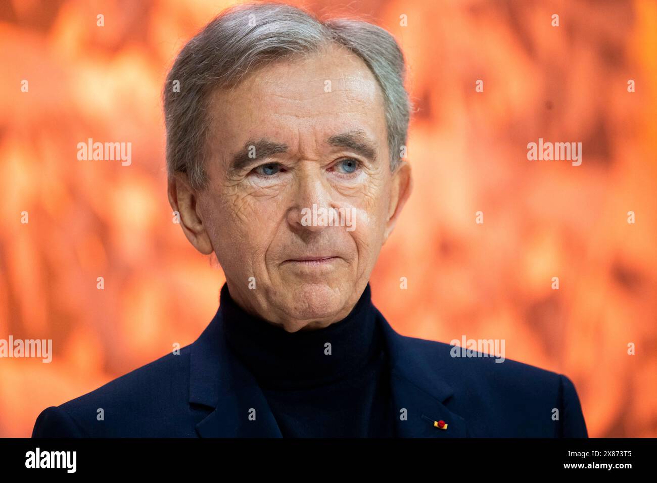 Paris, France. 23rd May, 2024. LVMH CEO French Bernard Arnault during ...