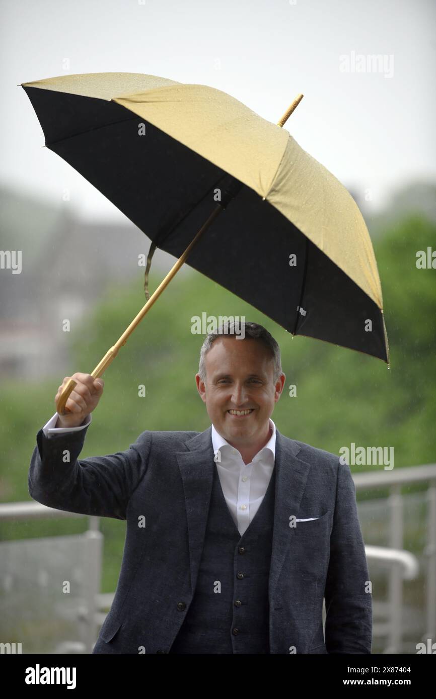 Scottish Liberal Democrat leader Alex Cole-Hamilton at the launch of ...