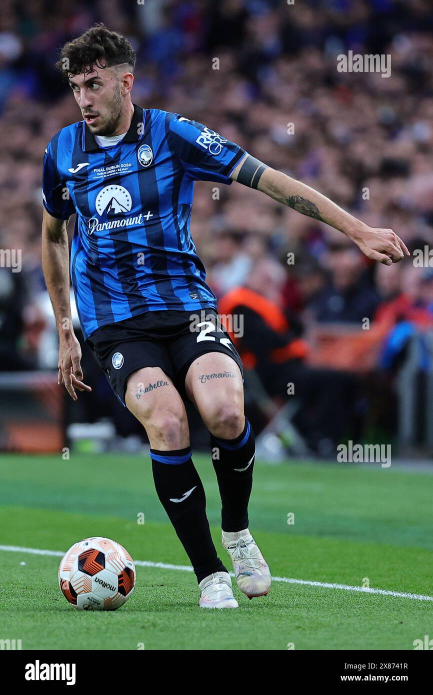 Matteo Ruggeri of Atalanta BC during the 2023/2024 Europa League Final ...