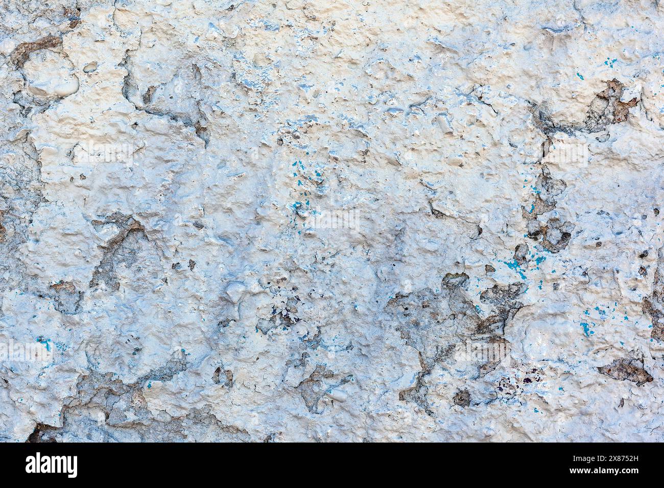 Texture of crumbling plaster wall painted with white paint Stock Photo ...