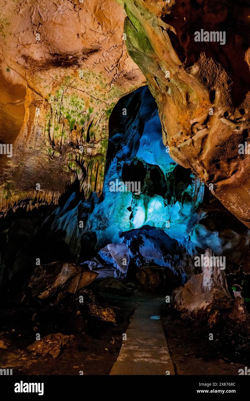 Dimly lit cave interior hi-res stock photography and images - Alamy