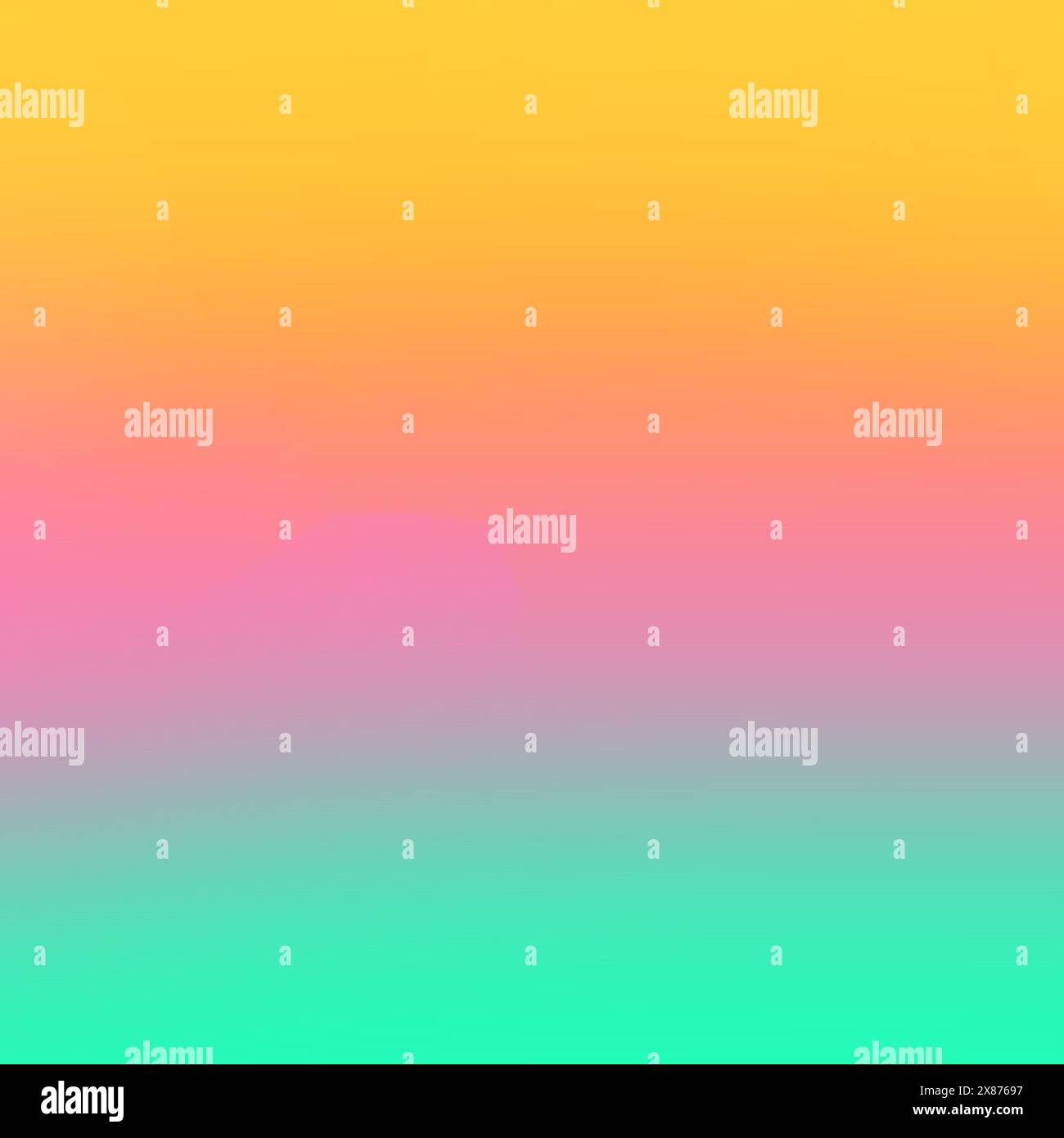 Yellow Cyan Magenta Gradient Background. Raster Illustration of Vivid ...