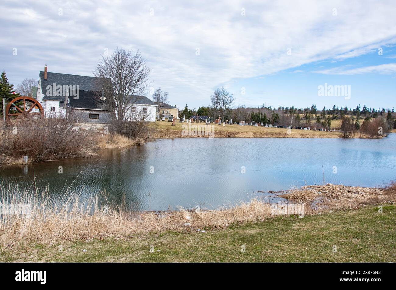 Hunter River in Prince Edward Island, Canada Stock Photo - Alamy