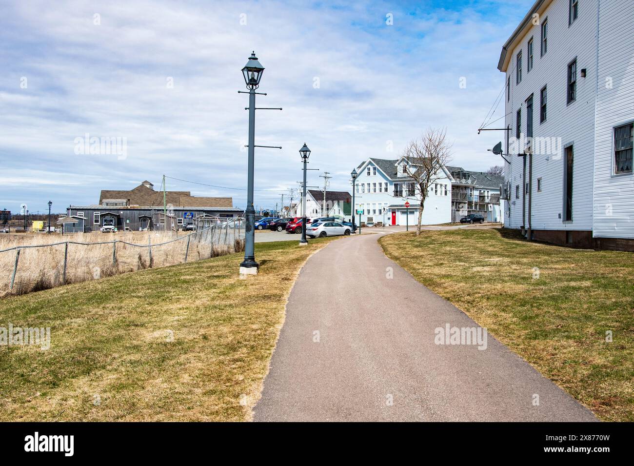 Waterfront in downtown Summerside, Prince Edward Island, Canada Stock Photo - Alamy