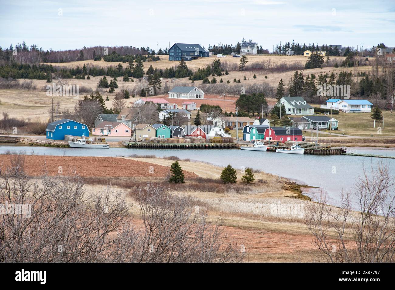 French River from Hostetter's View Scape in Park Corner, Prince Edward ...