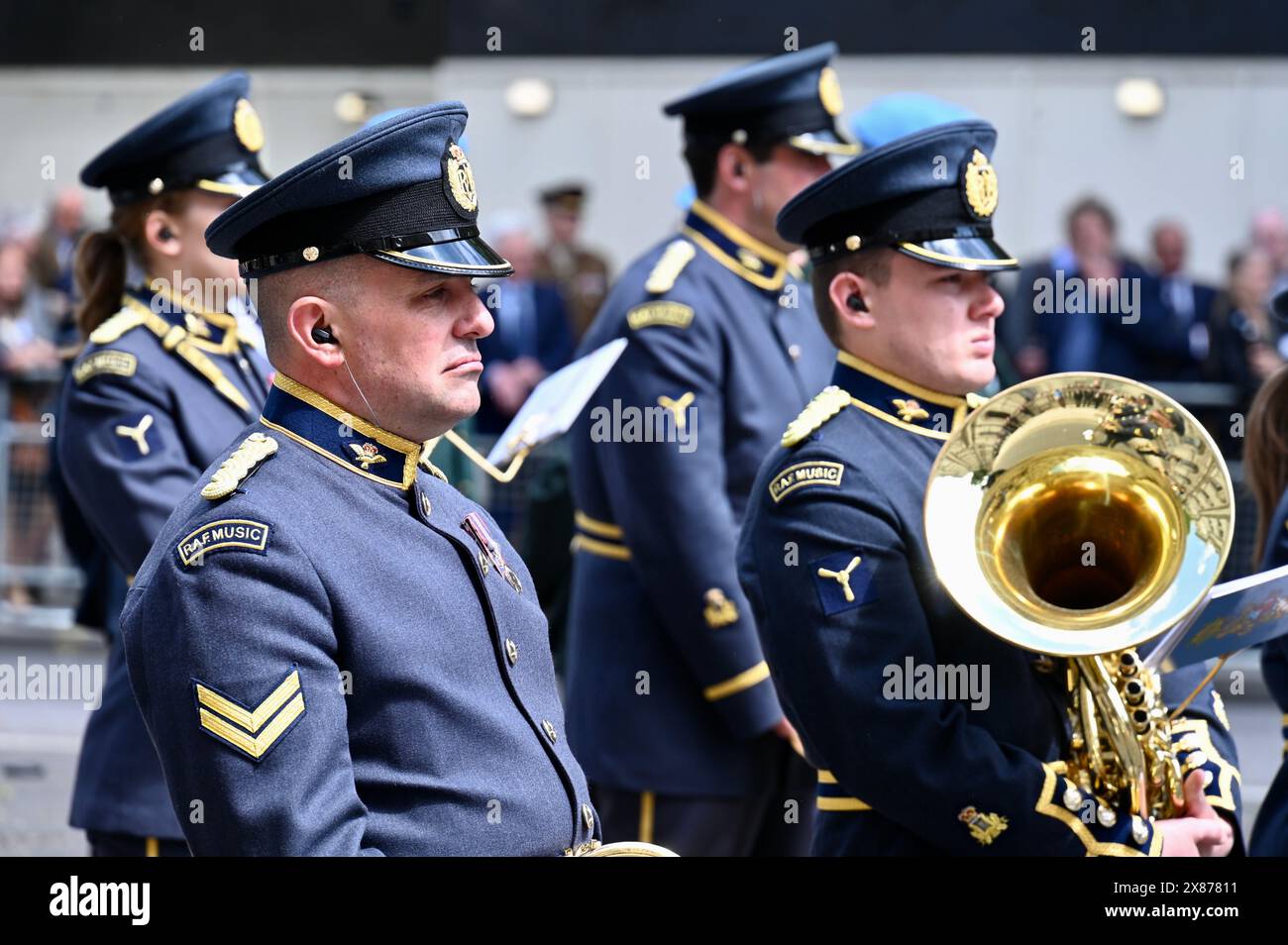 London, UK. International Day of UN Peacekeepers 2024. Ceremony held at ...