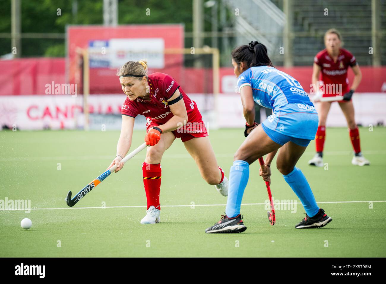 Antwerp, Belgium. 23rd May, 2024. Belgium's Pauline Leclef pictured in ...