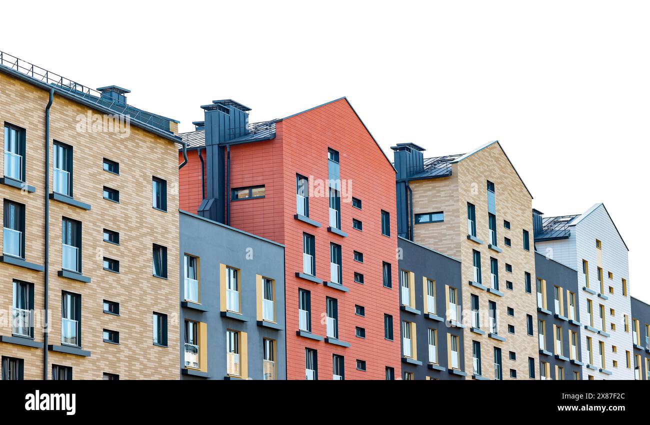 Row of tall hi-res stock photography and images - Alamy