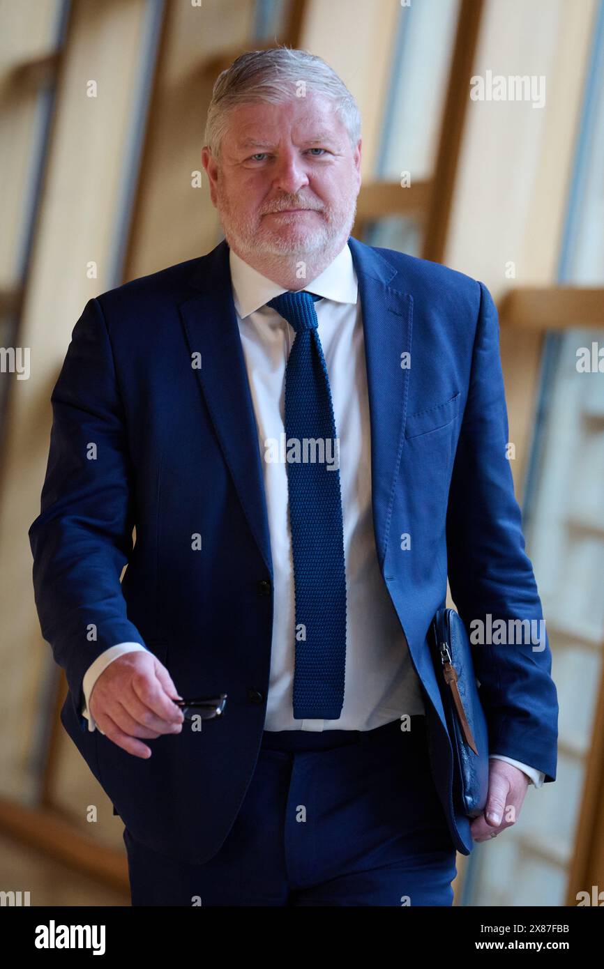 Edinburgh Scotland, UK 23 May 2024. Cabinet Secretary for Constitution ...