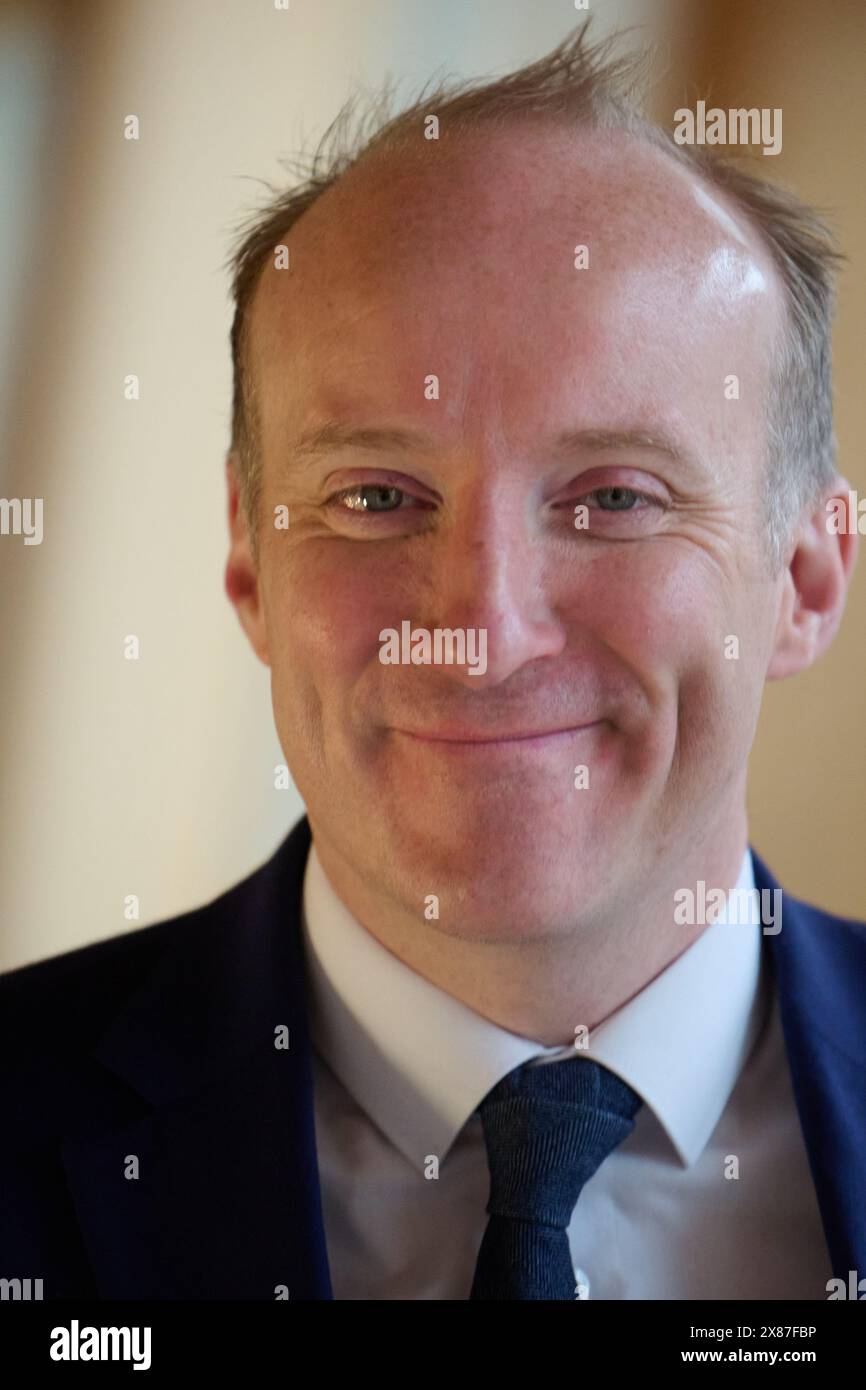 Edinburgh Scotland, UK 23 May 2024. Michael Marra MSP at the Scottish ...